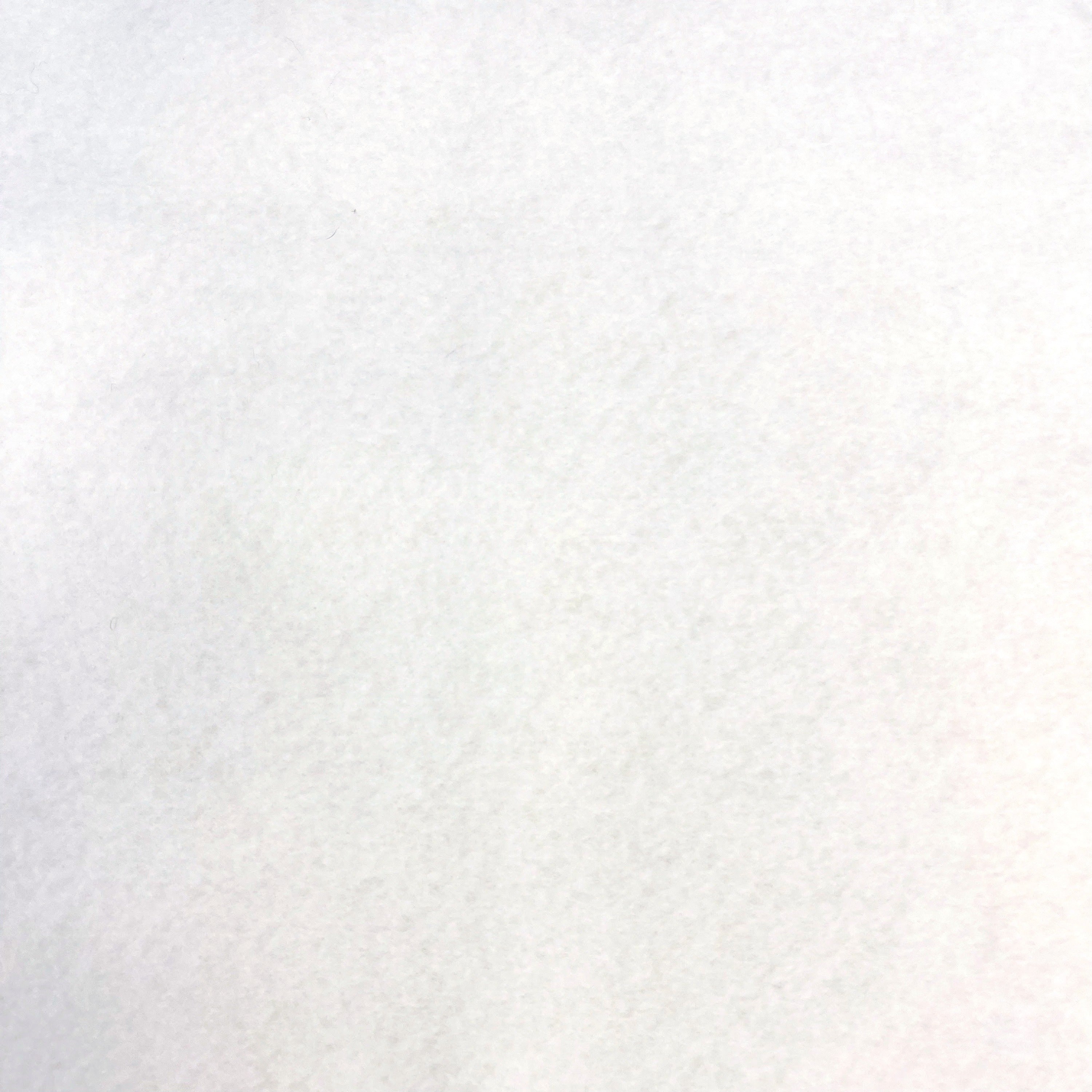 Snow White Wool Blend Felt – Craftermoon